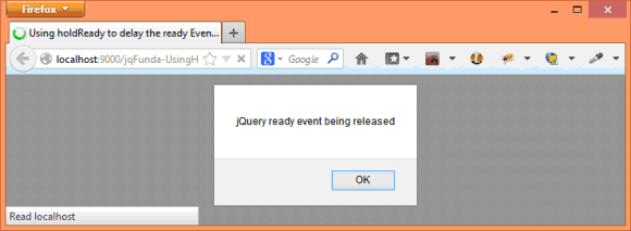 What Is Holdready In JQuery 0