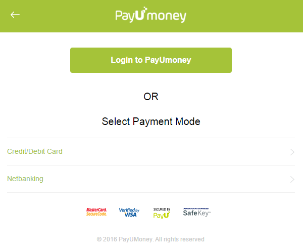 How to Pay Online – PayUMoney