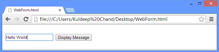 ASP.NET Postbacks with a simple example