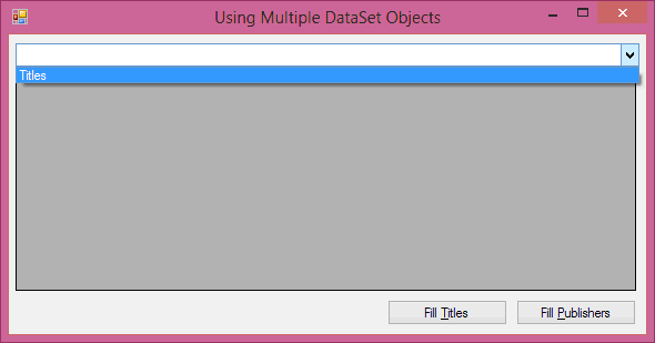 C# DataSet Example