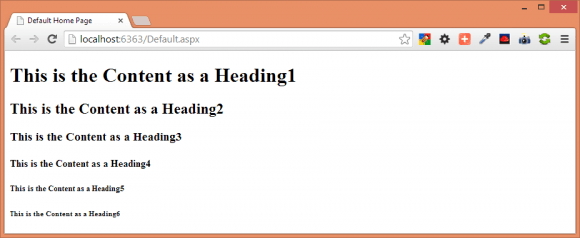 Making Page Dynamic Using Inline Code Block