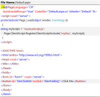 Page.ClientScript.RegisterClientScriptInclude() Method – ASP.NET in Hindi